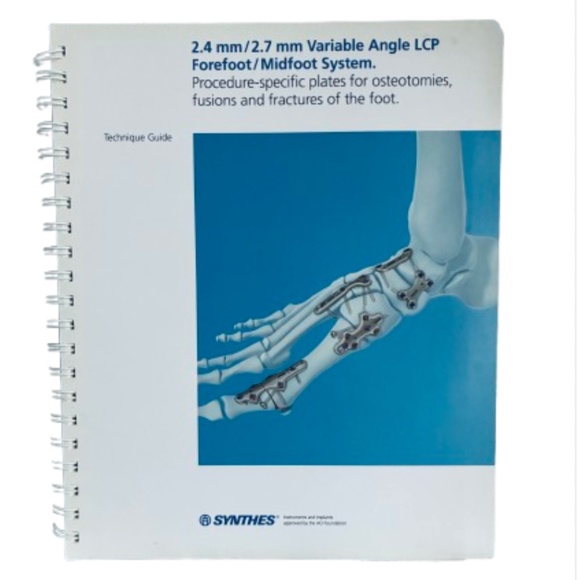 SYNTHES | Other | Technique Guide Variable Angle Lcp Forefoot Midfoot ...